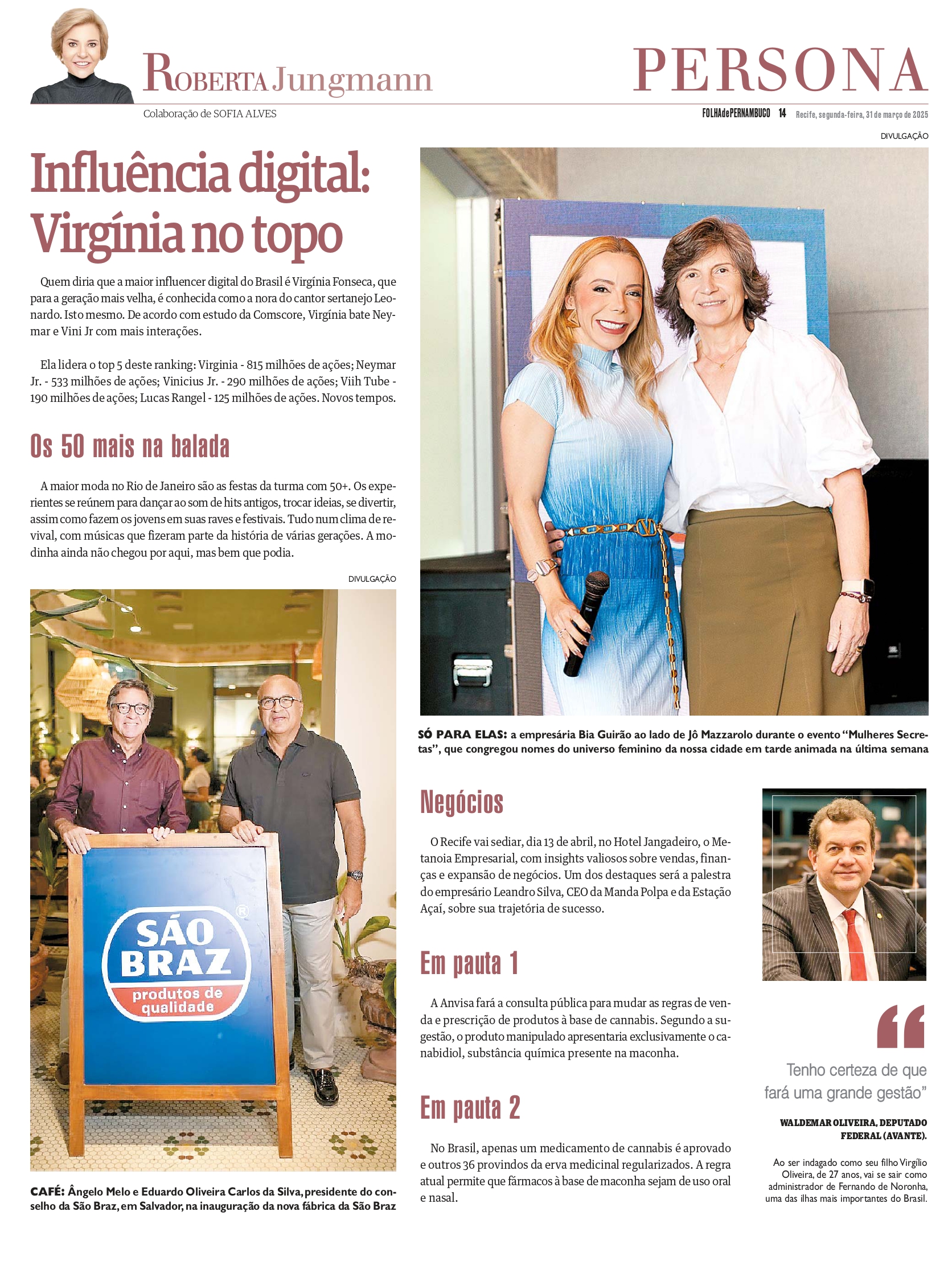 Roberta Jungmann - Conteúdo para ficar por dentro de tudo!